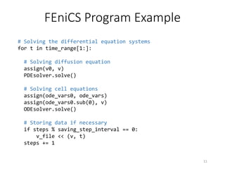 Parallel Left Ventricle Simulation Using the FEniCS Framework | PPT