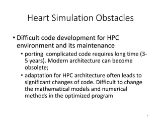 Parallel Left Ventricle Simulation Using the FEniCS Framework | PPT