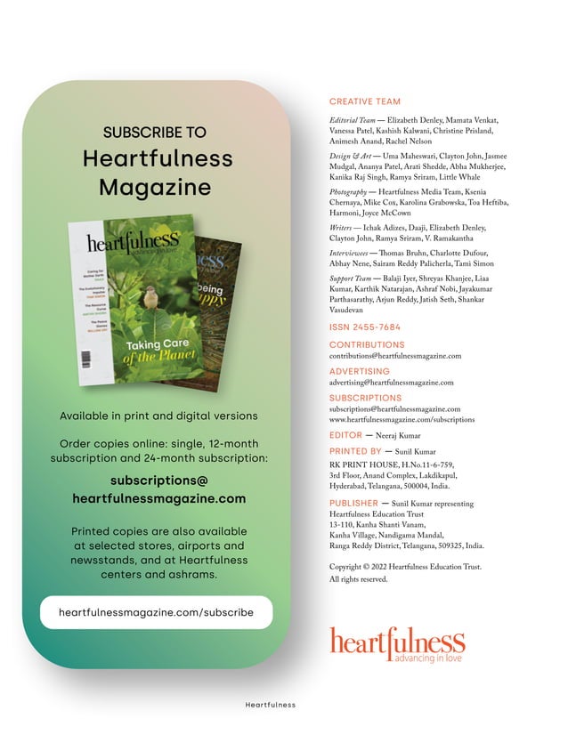 Heartfulness Magazine - May 2022 (Volume 7, Issue 5).pdf