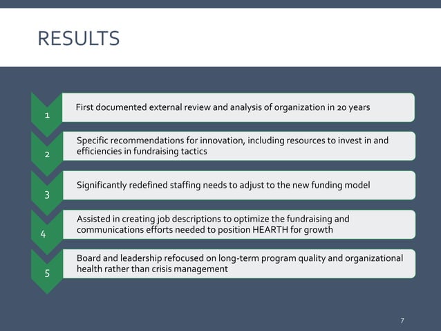 Non-Profit Consulting Case Study | PDF