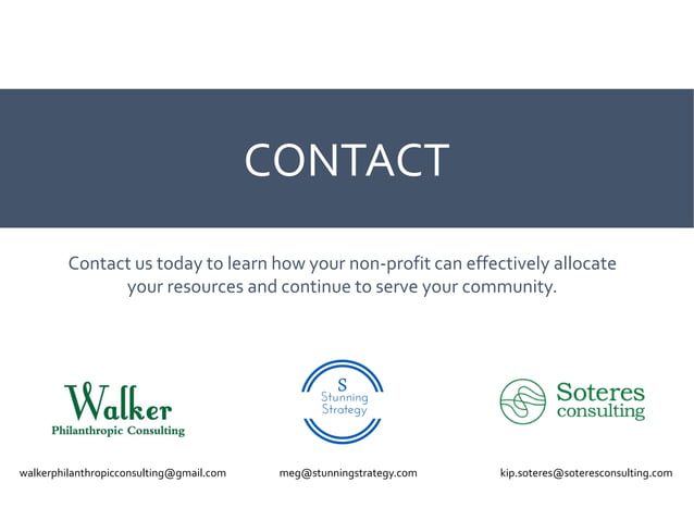 Non-Profit Consulting Case Study | PDF