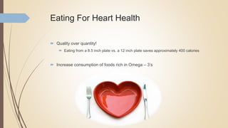 Heart Health - A Healthy Living Model | PPT