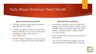 Raise Awareness about Heart Health Month | PPTX