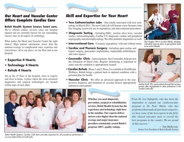 Heart health physicians brochure | PPT