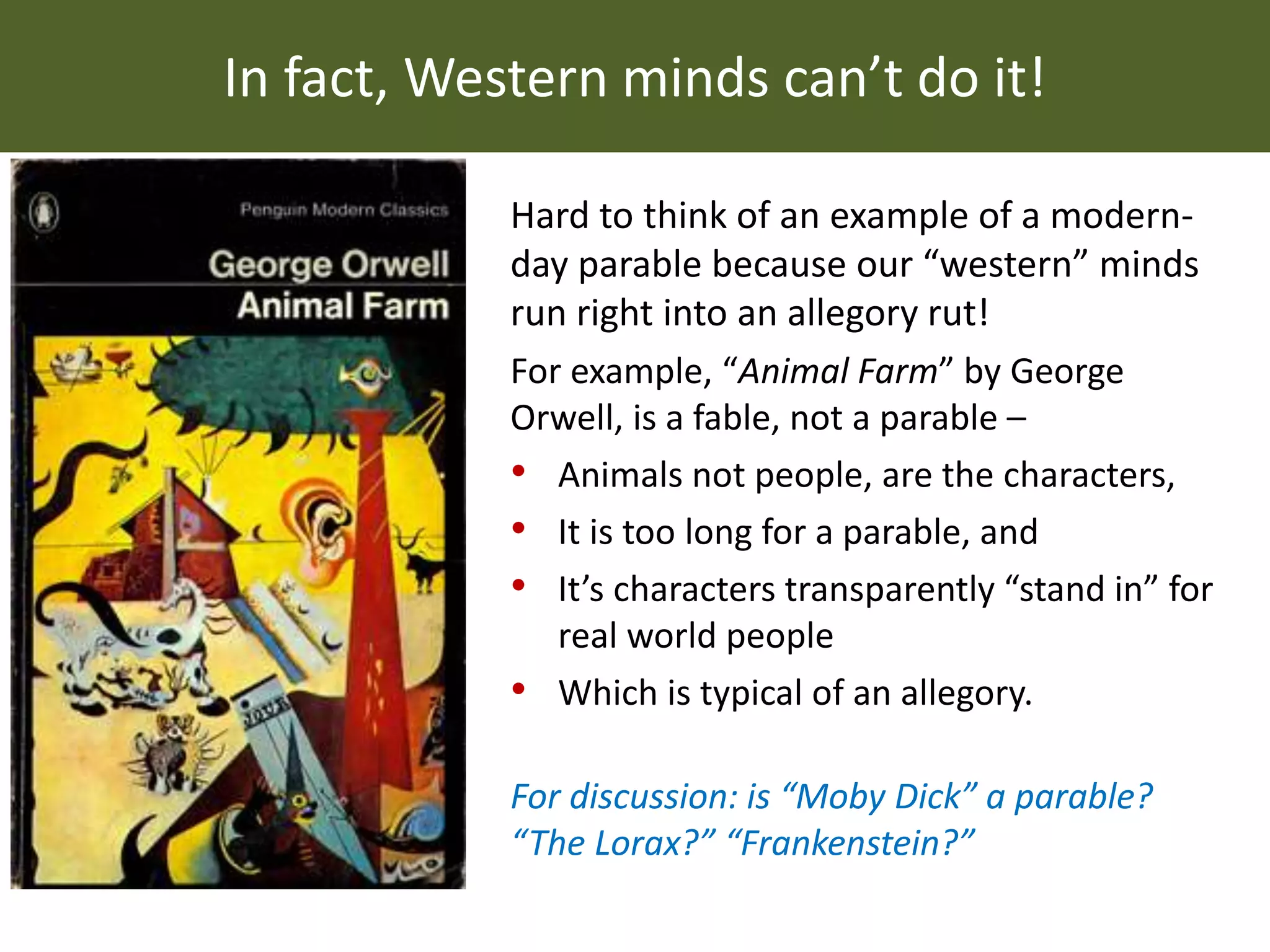 Hear The Parables of Jesus Anew | PPTX