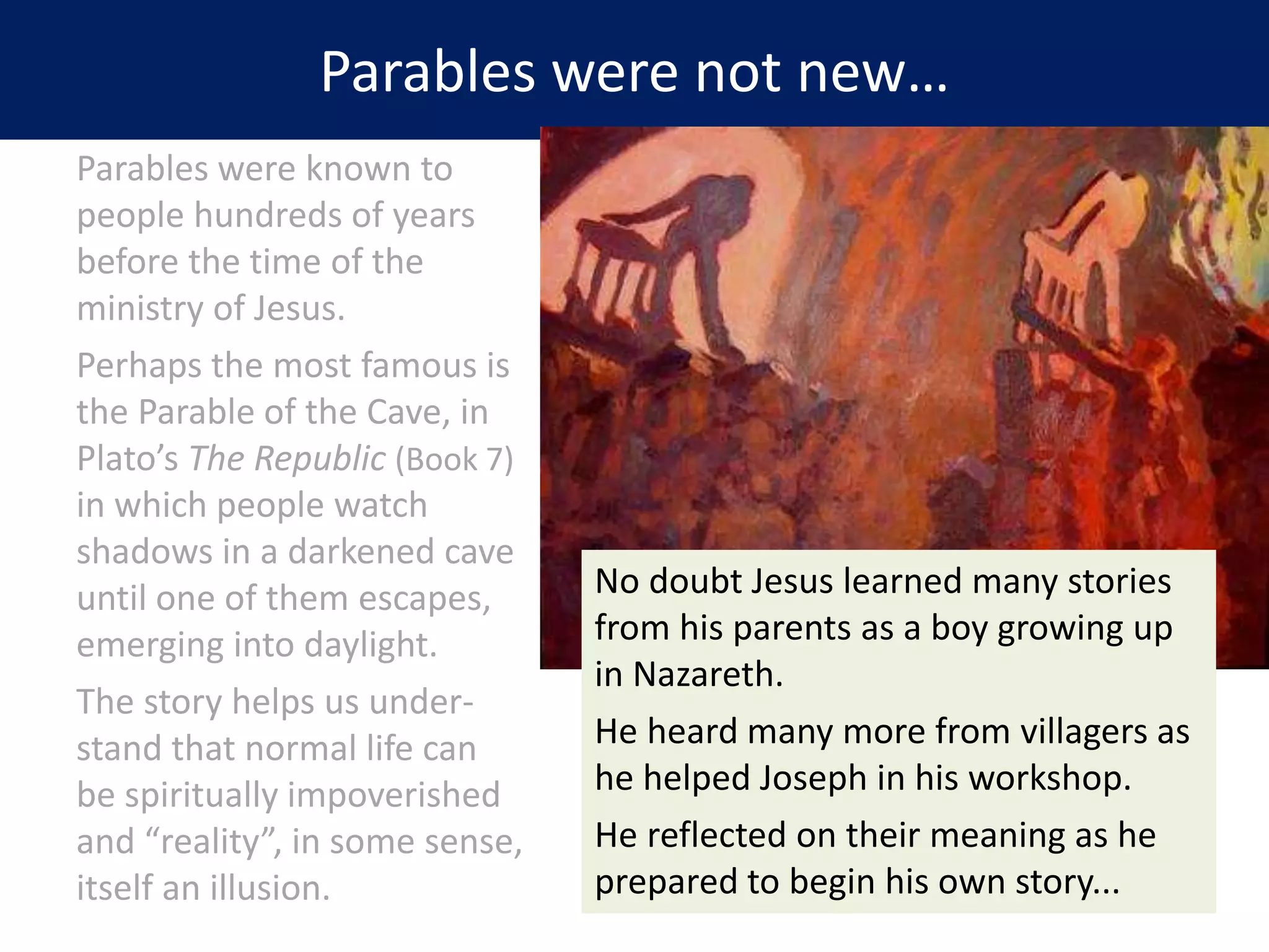 Hear The Parables of Jesus Anew | PPTX