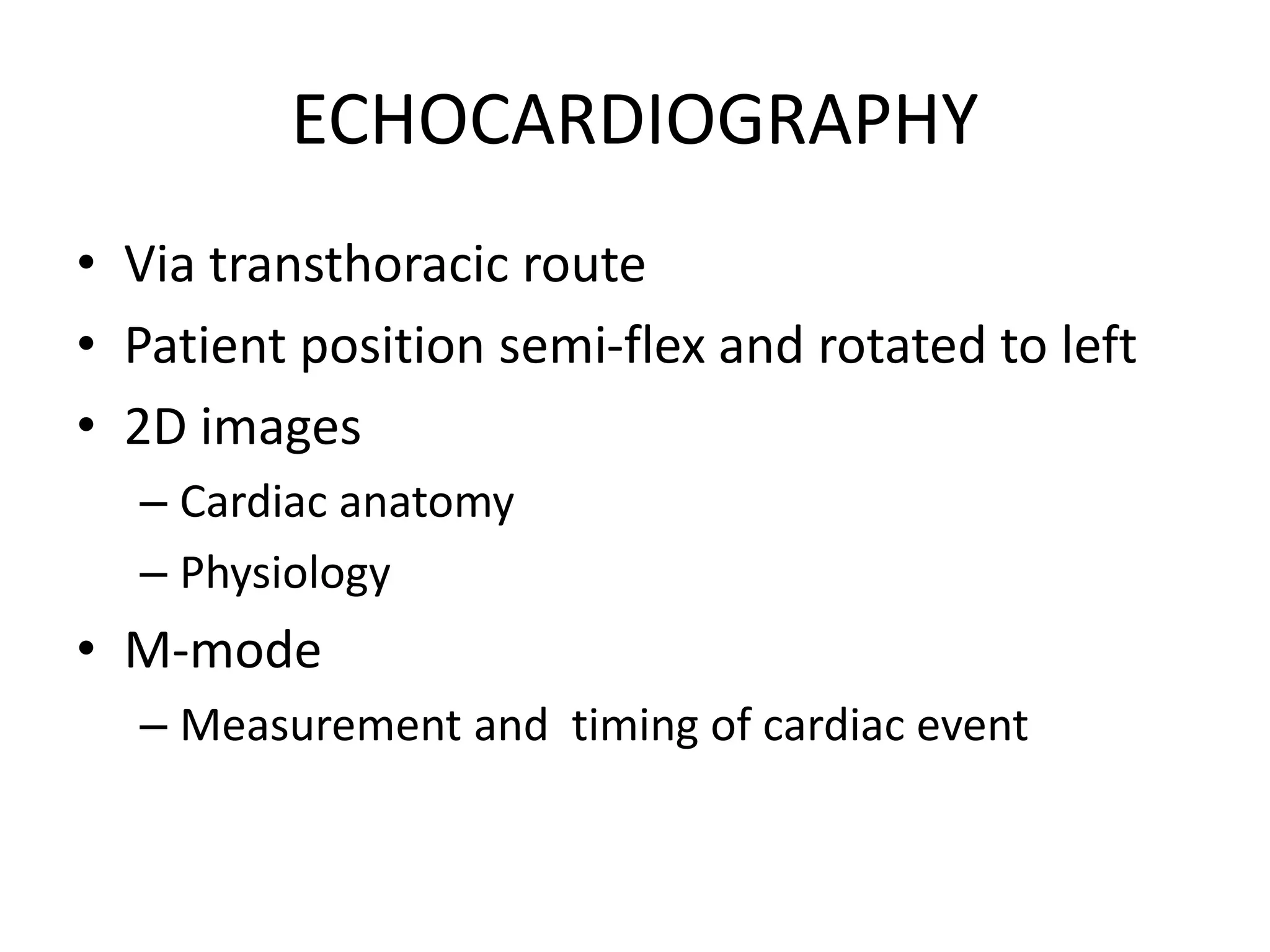Heart imaging RADIOLOGY DEPT | PPTX