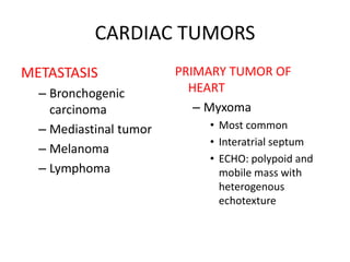 Heart imaging RADIOLOGY DEPT | PPTX