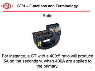 Current Transformers: Ratio & Burden Testing | PPT