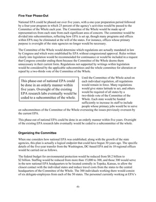 REPLACING THE EPA | PDF