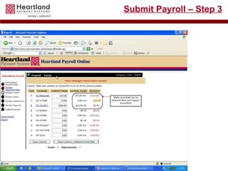 Heartland Payroll On Line Feature Overview | PPT