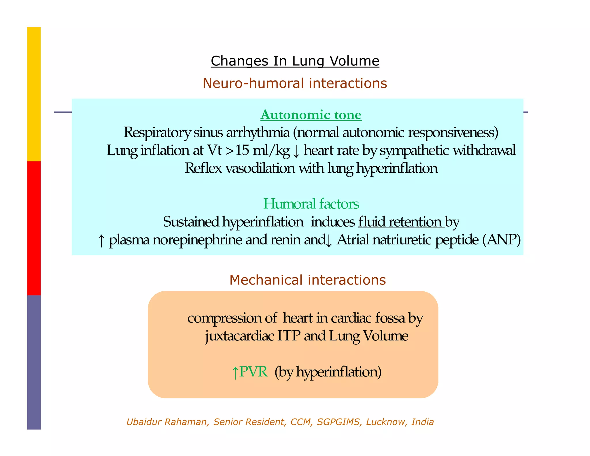Heart lung interaction | PDF