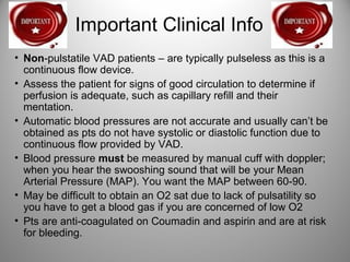 Heart mate ii lvad basic user updated per moses cone | PPT