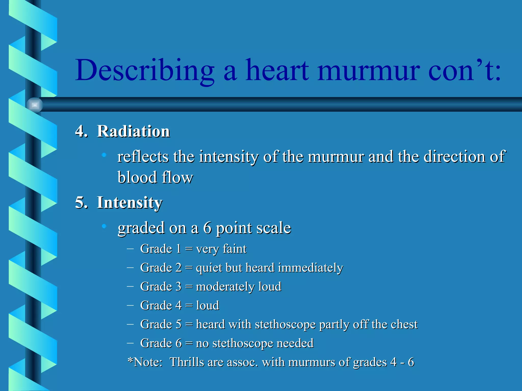 Heart murmurs | PPT