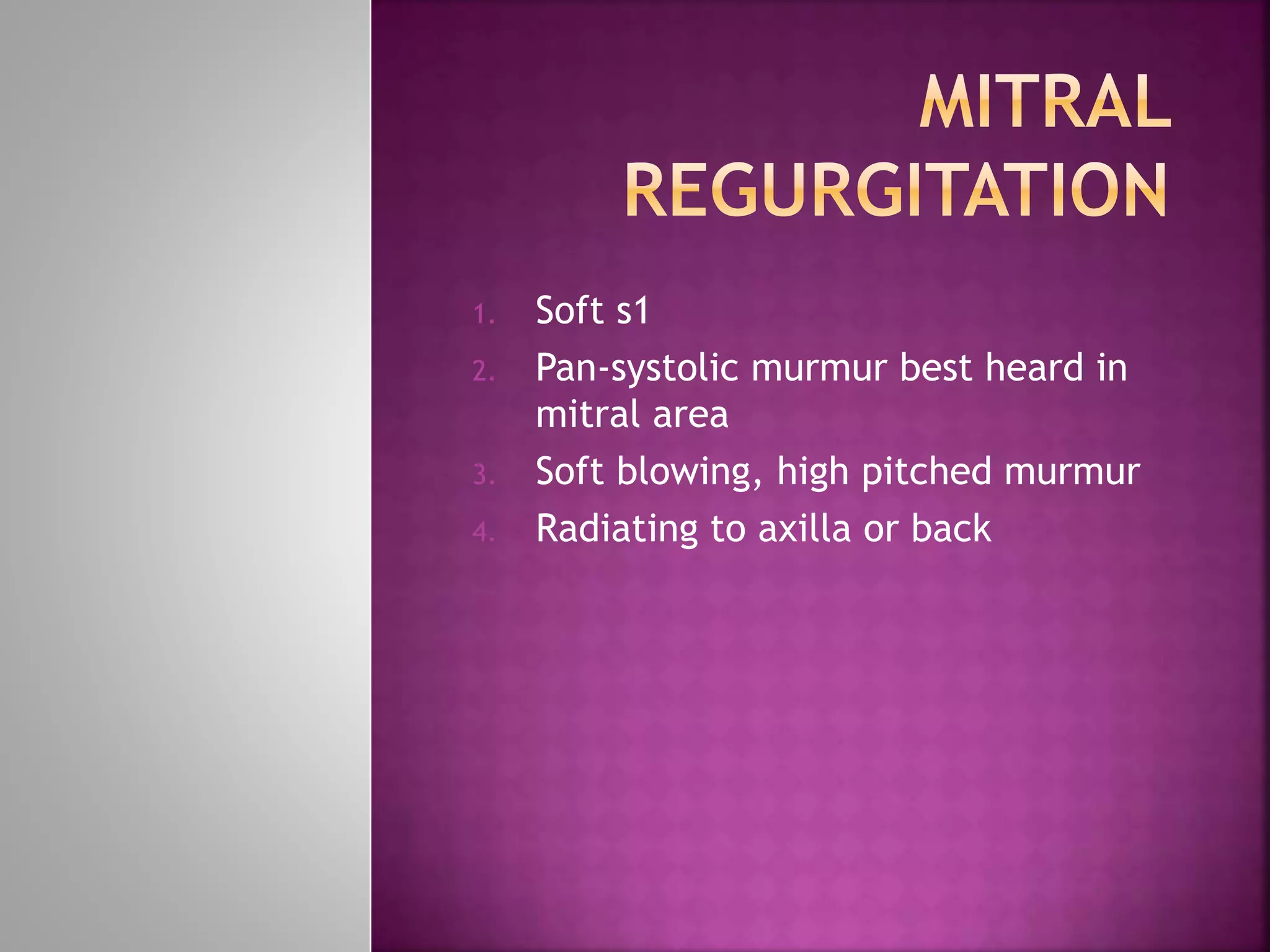 Heart murmurs | PPTX