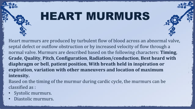 Systolic Heart murmurs.pptx
