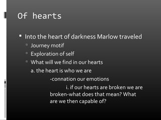 Heart of darkness | PPT