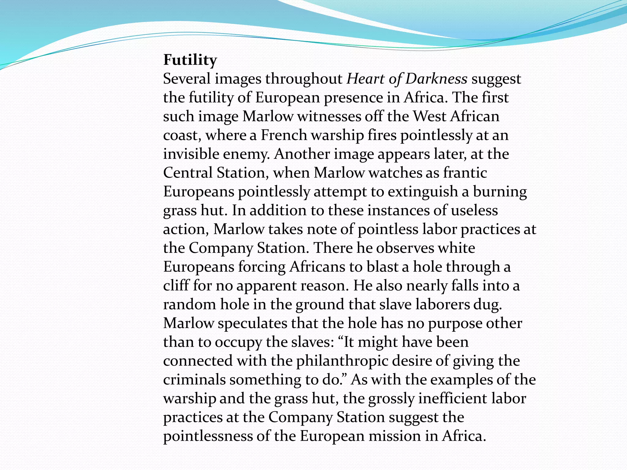 Heart of darkness | PPTX