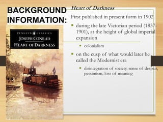 Heart of darkness presentation | PPT