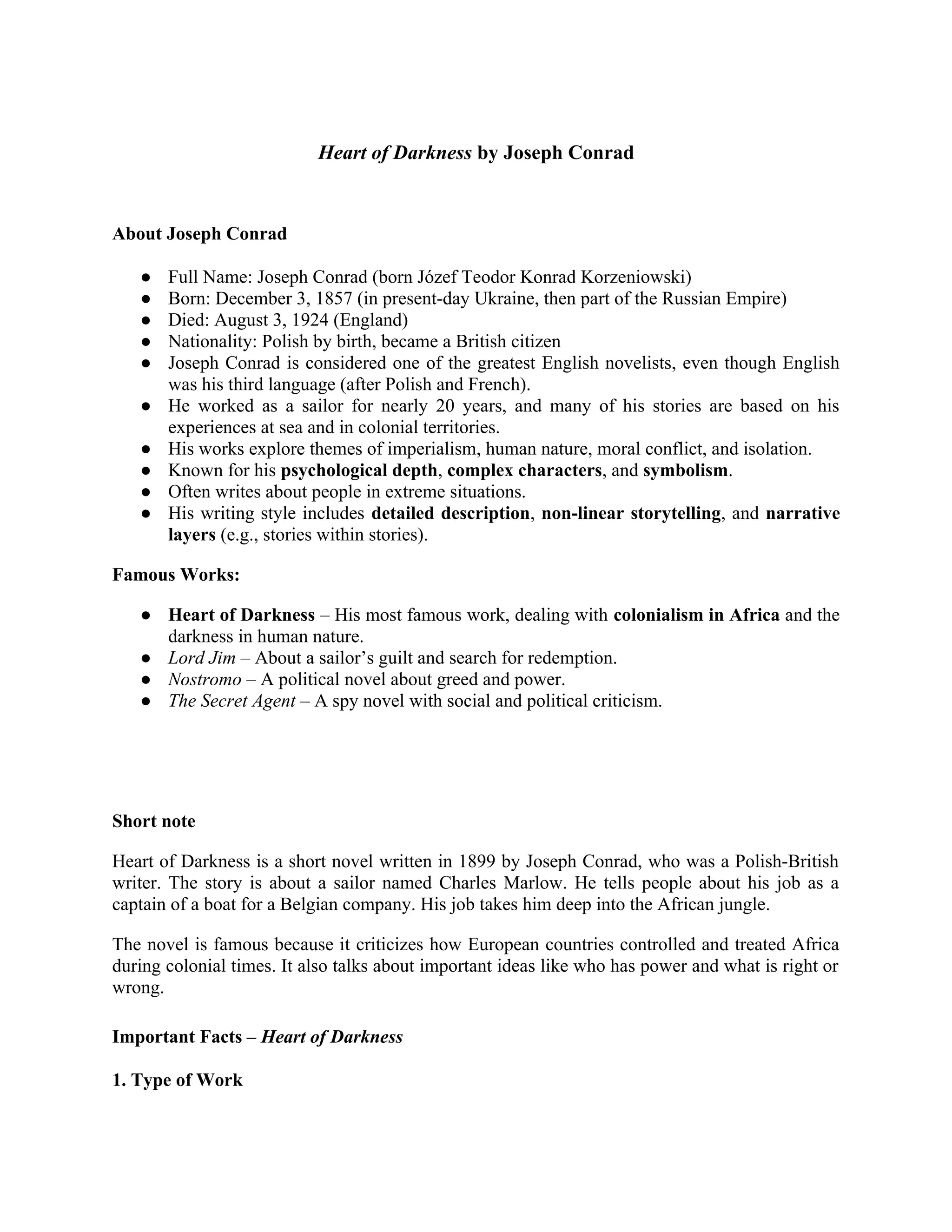 Heart of Darkness by Joseph Conrad .docx