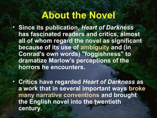 Heart of Darkness ppt | PPT