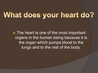 Heart presentation | PPTX