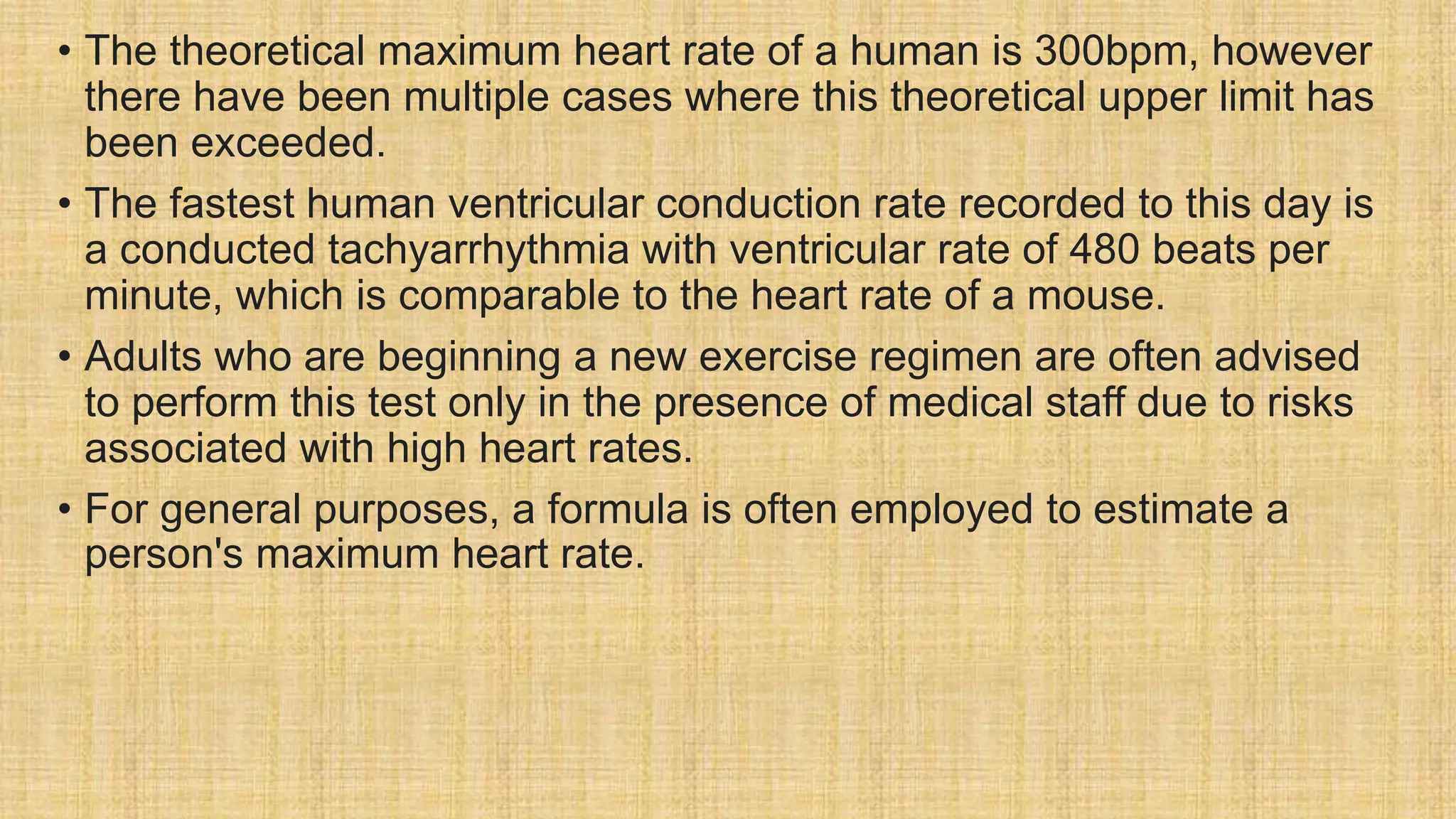 Heart rate | PPTX