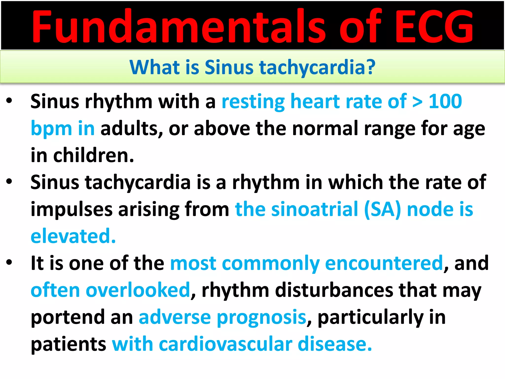 Approach to a patient with Heart rate abnormality in ECG | PPSX