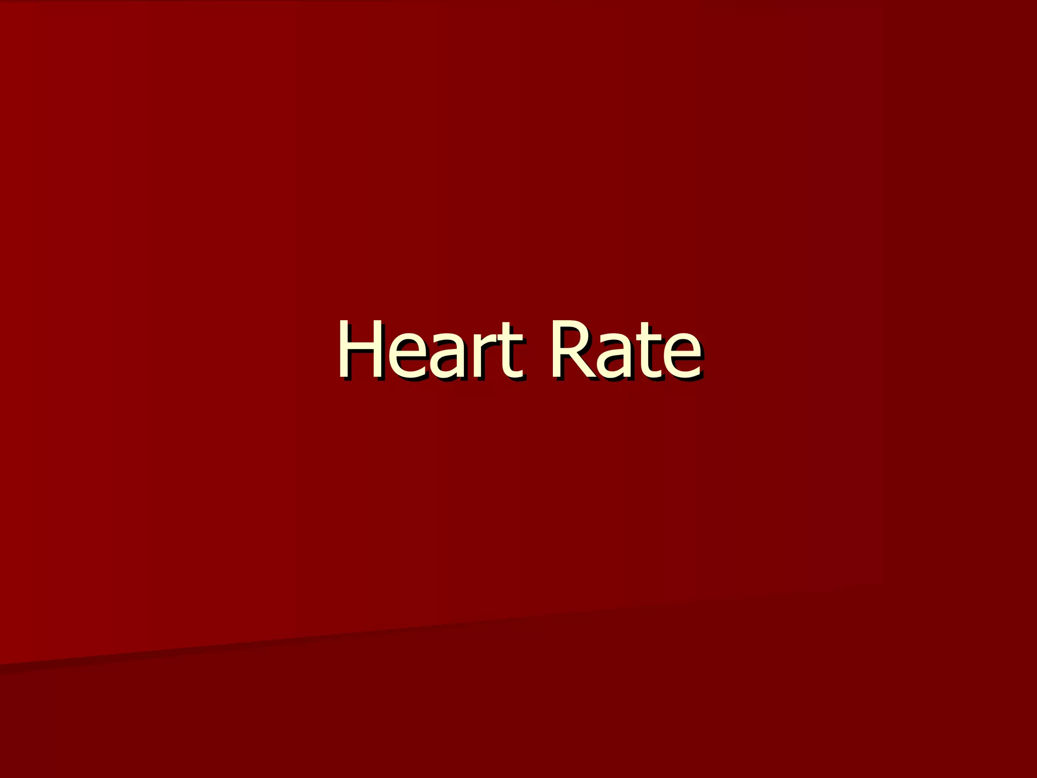 Heart Rate Powerpoint | PPT