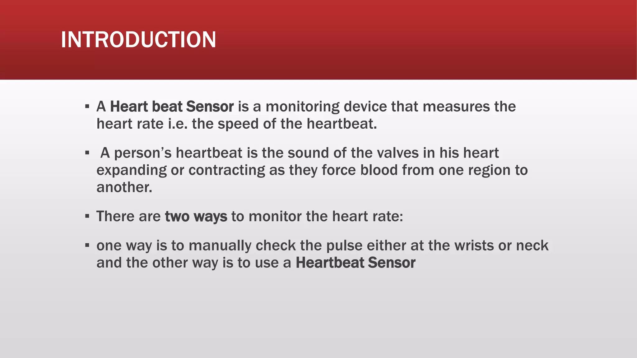 HEART RATE SENSOR USING LM358 | PPTX