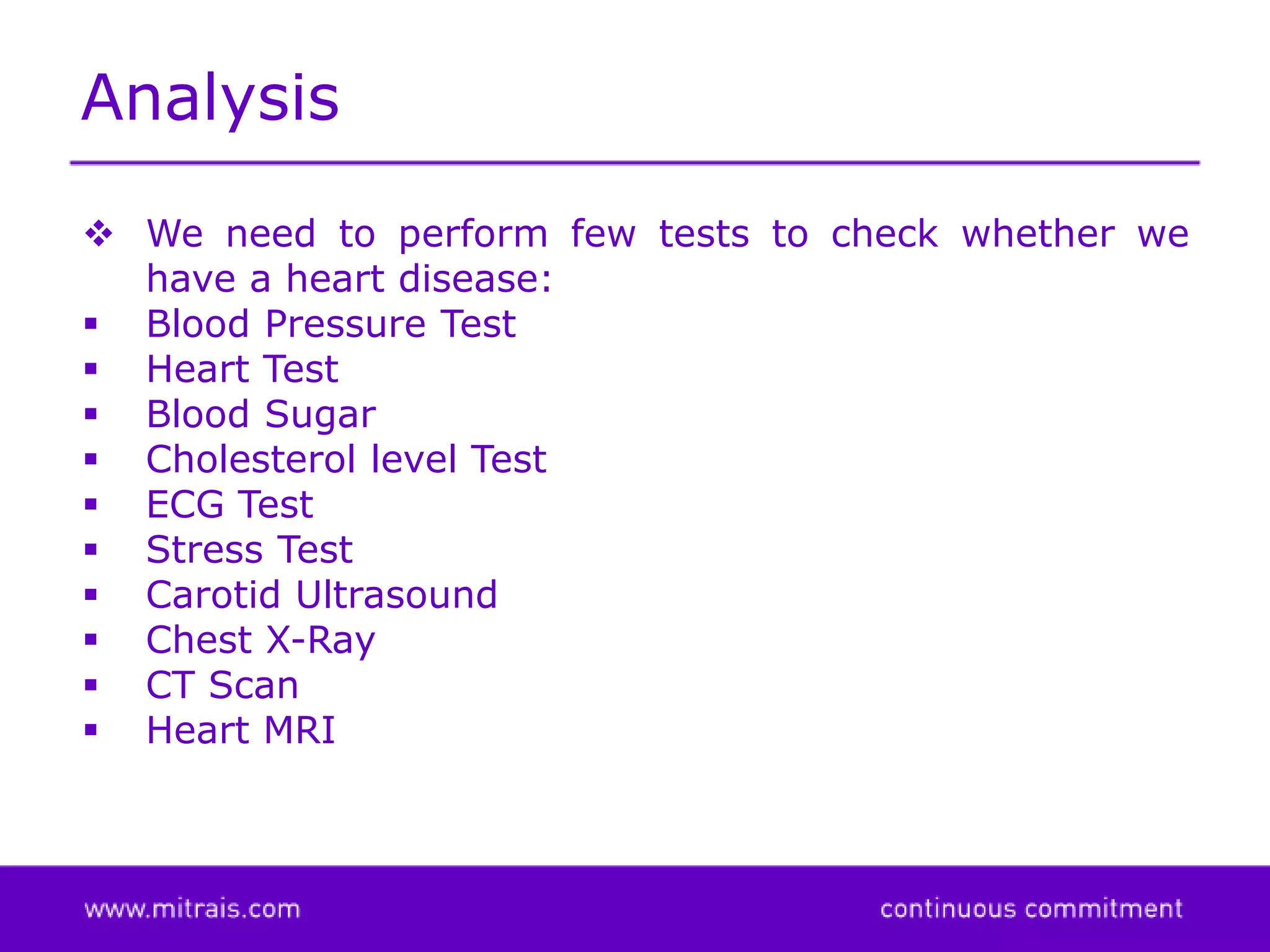 Heart risk calculator | PPTX