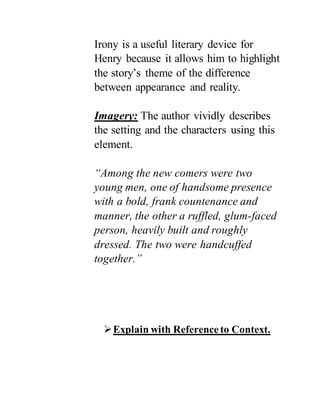 Hearts and Hands by O Henry | DOCX