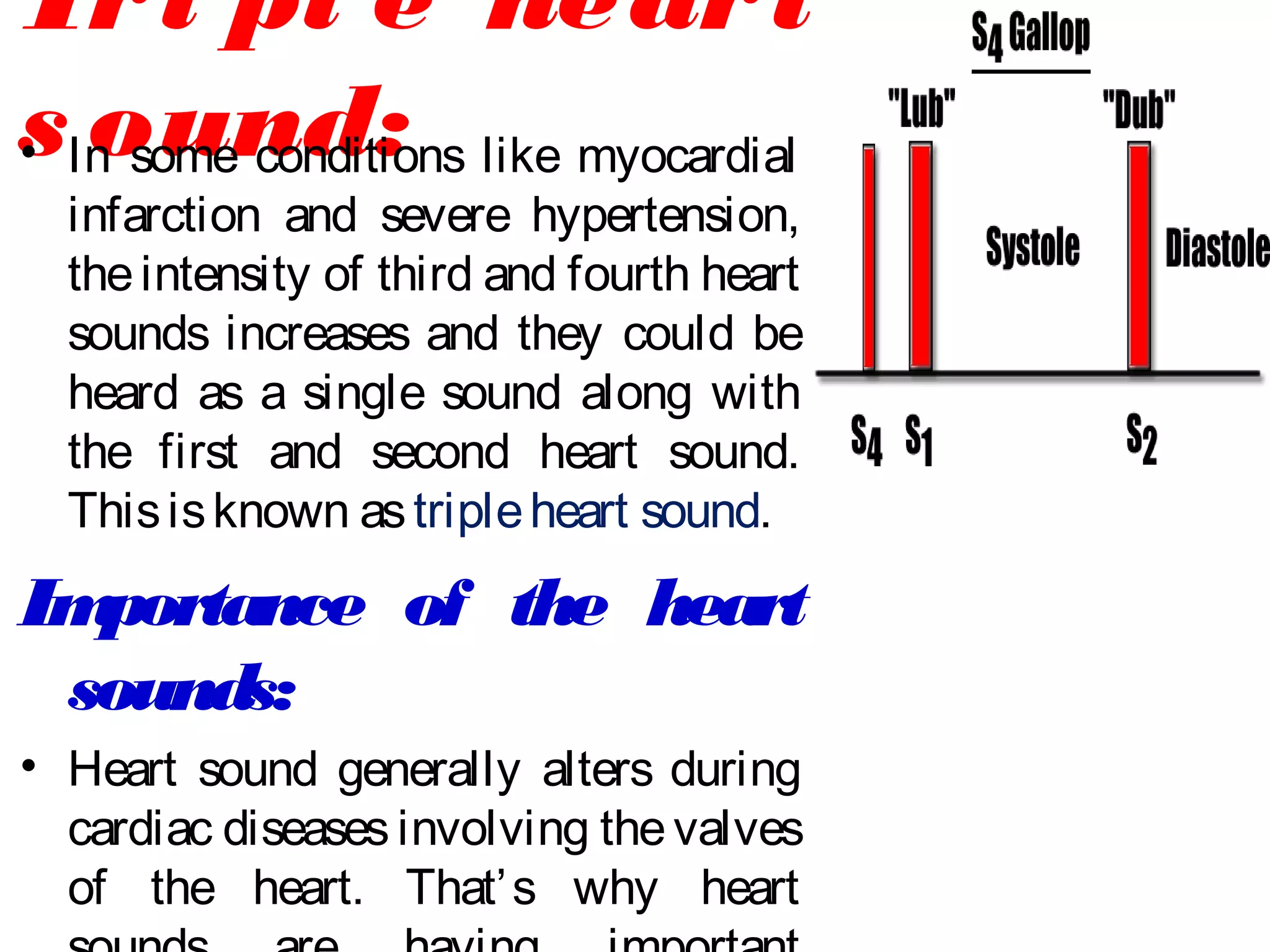 Heart Sounds | PPT | Heart and Cardiovascular Diseases | Diseases and ...