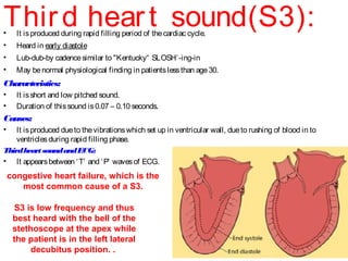 Heart Sounds | PPT | Heart and Cardiovascular Diseases | Diseases and ...