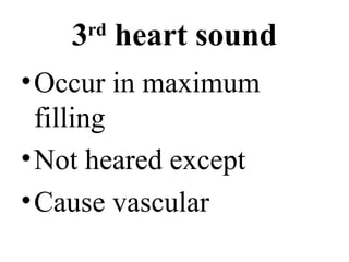 Heart sounds | PPT