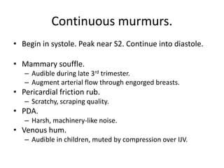 Heart sounds | PPT