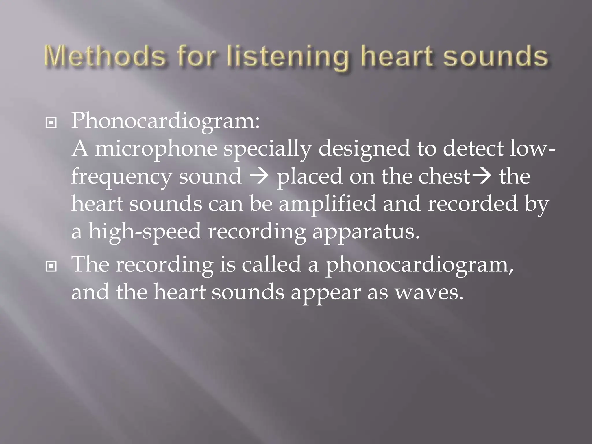 Heart Sounds.Cardiovascular system by Dr Farhan KGMC peshawar | PPTX