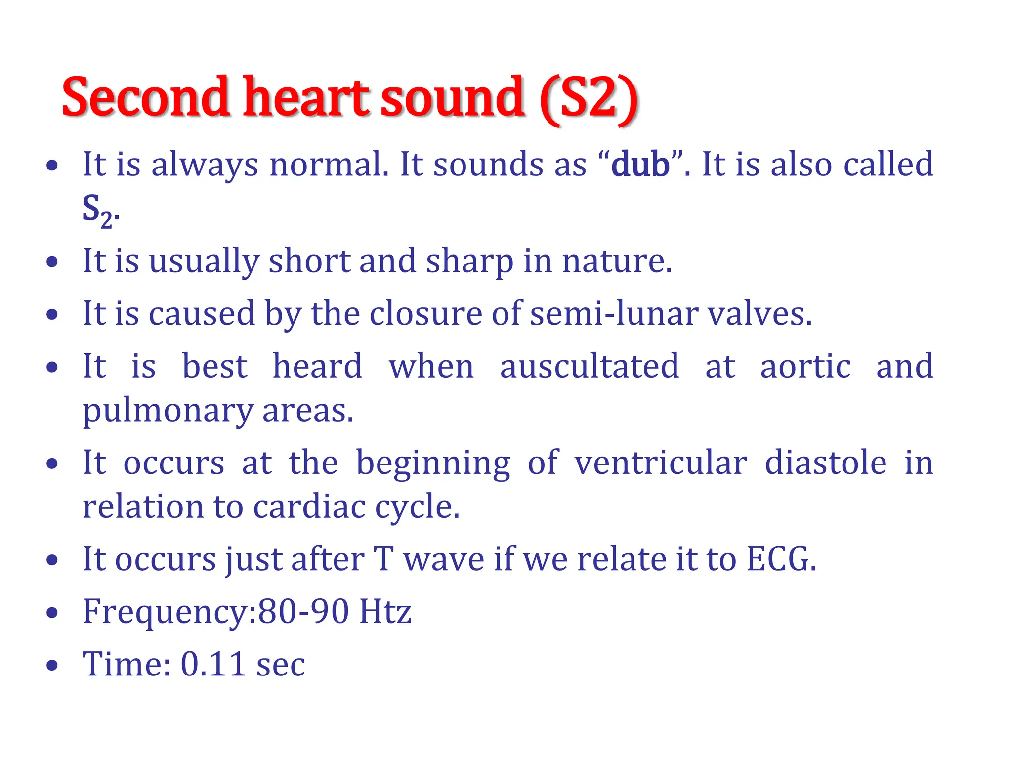 heart sounds, auscultation , points basics | PPTX