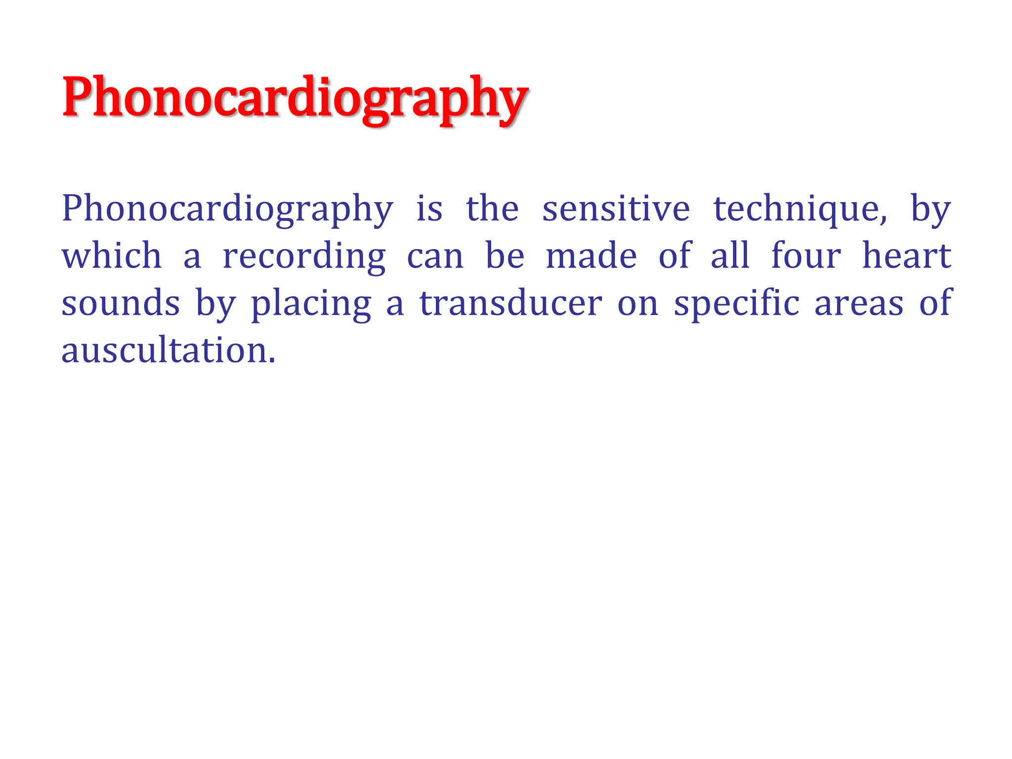 heart sounds, auscultation , points basics | PPT | Free download