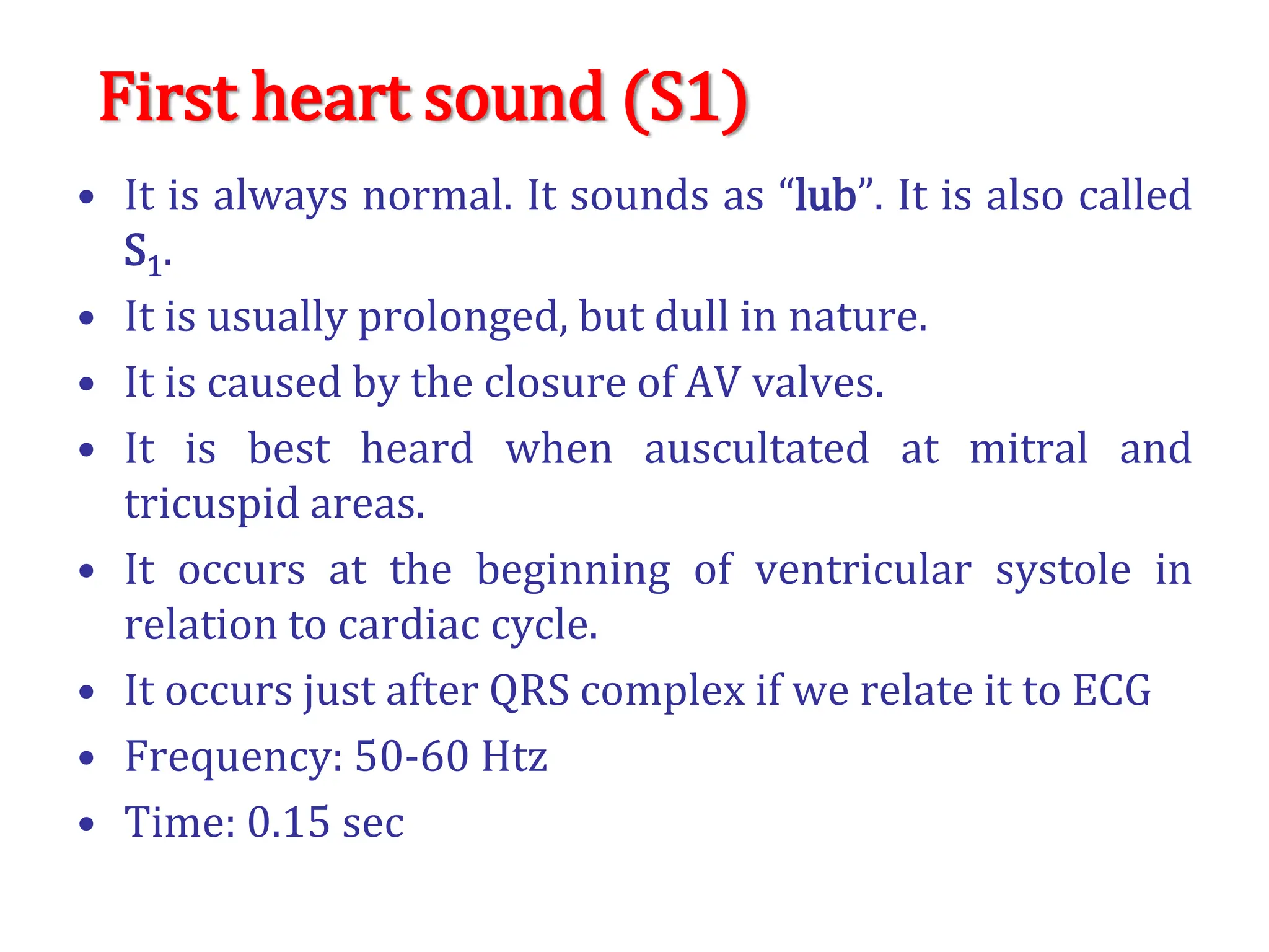heart sounds, auscultation , points basics | PPTX