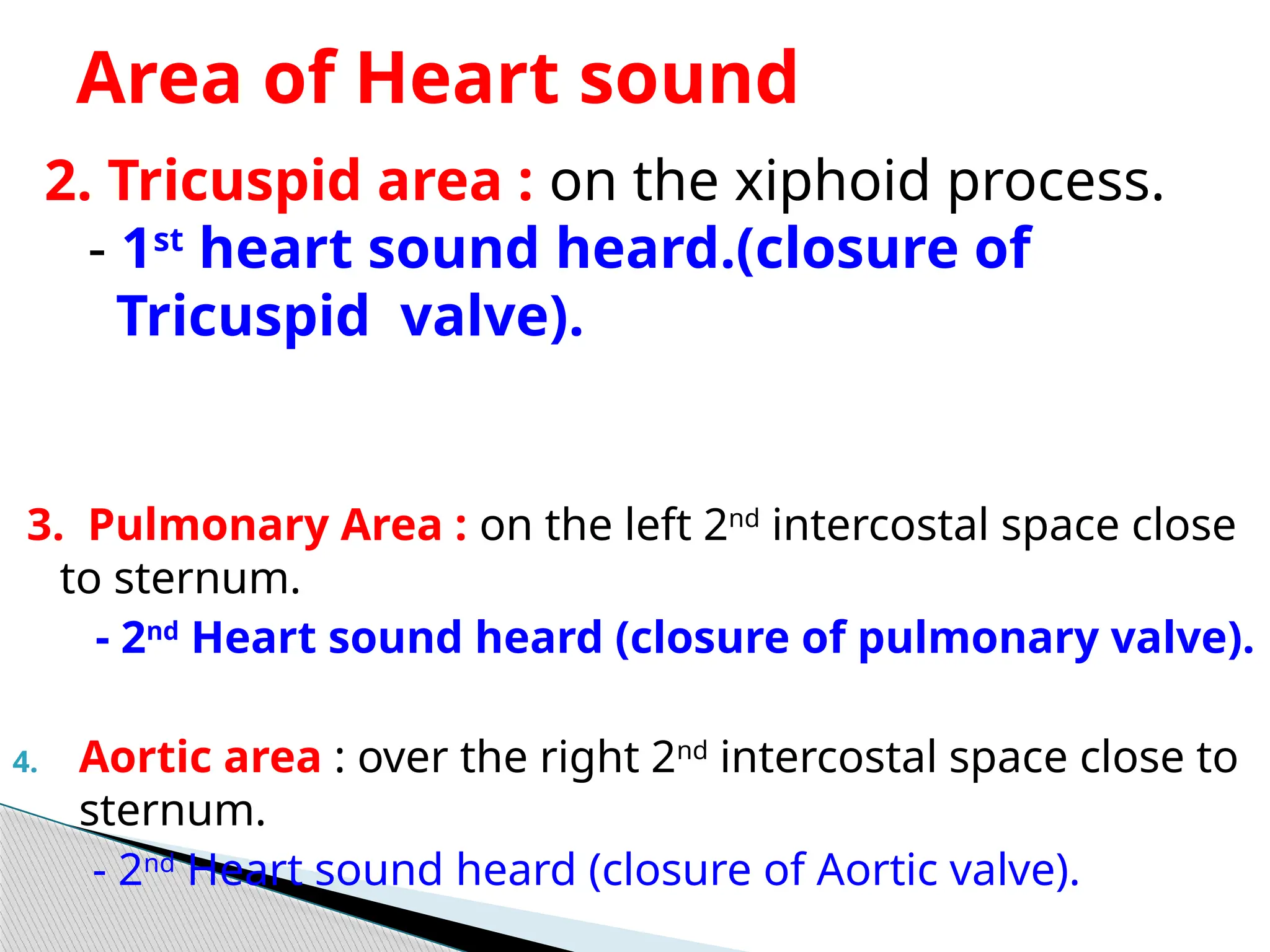 heart sounds. Various heart sounds with its interpretation pptx | PPTX