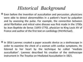Comprehensive Overview of Heart Sounds and Cardiac Auscultation | PPTX