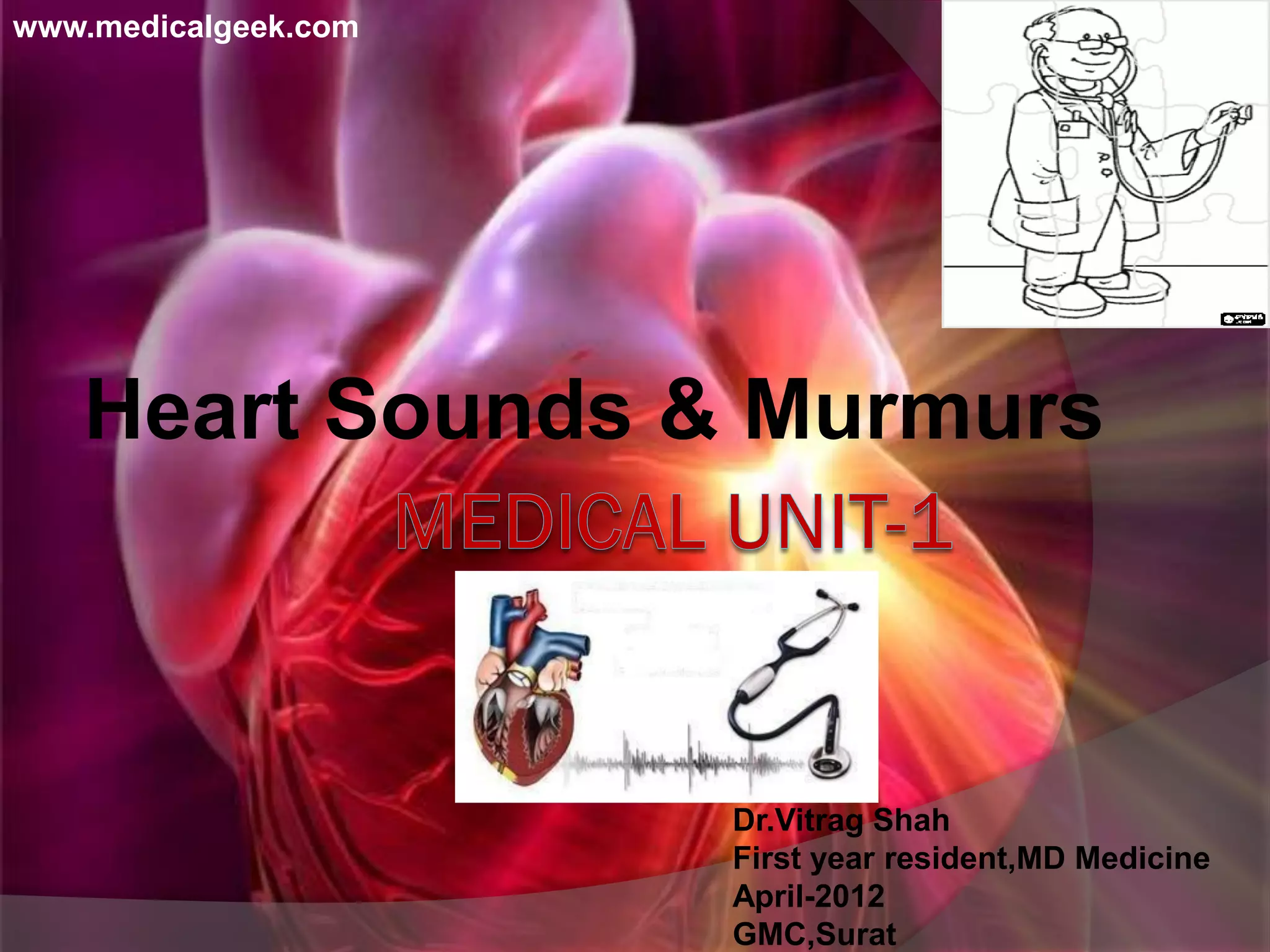 Heart sounds and murmur | PDF