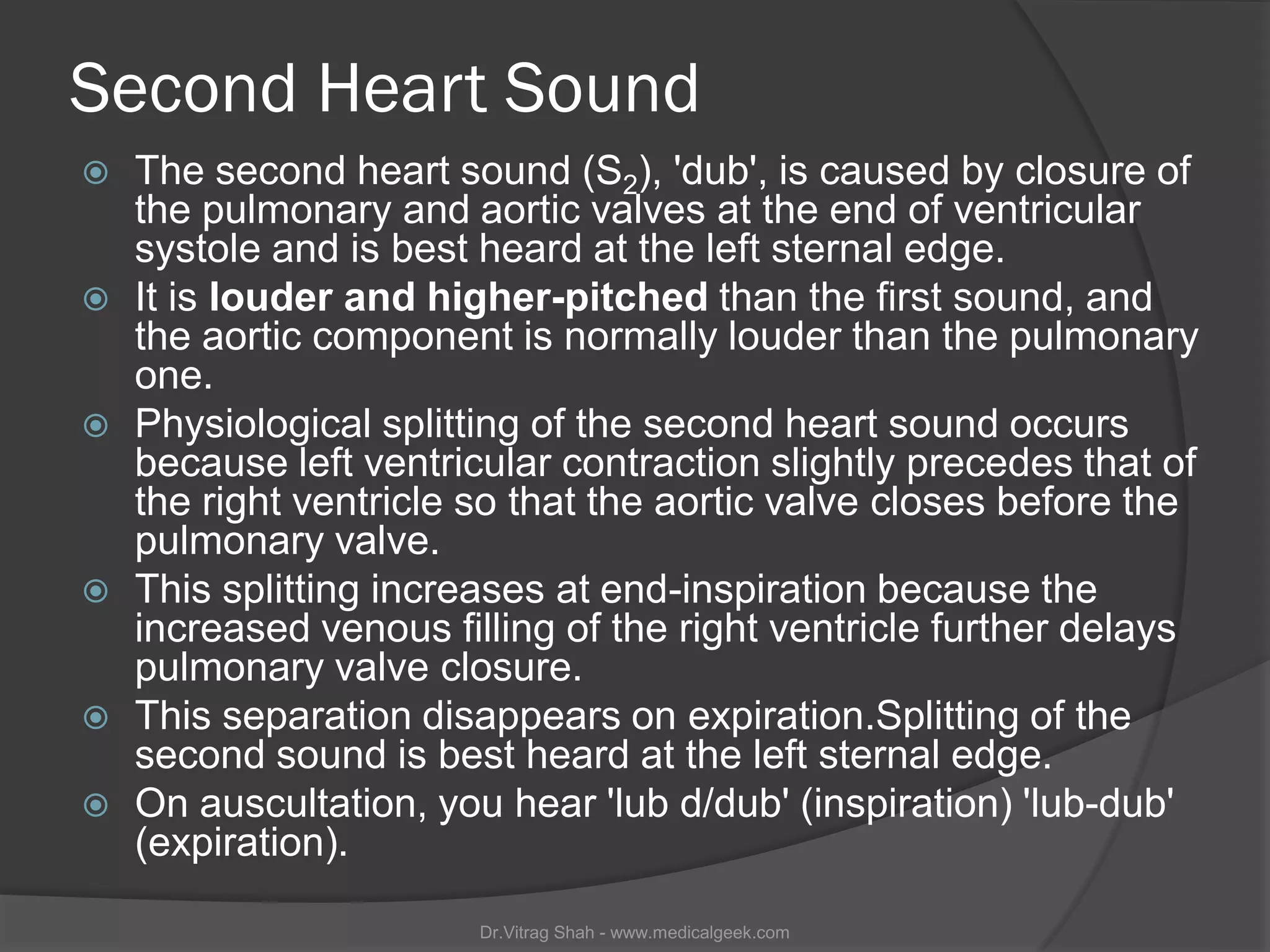 Heart sounds and murmur | PDF
