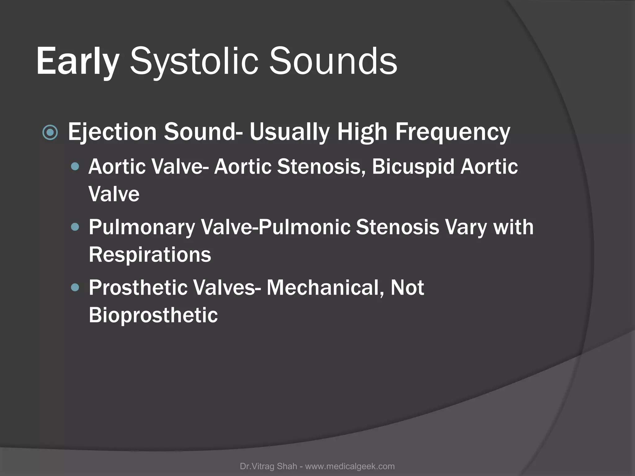 Heart sounds and murmur | PDF