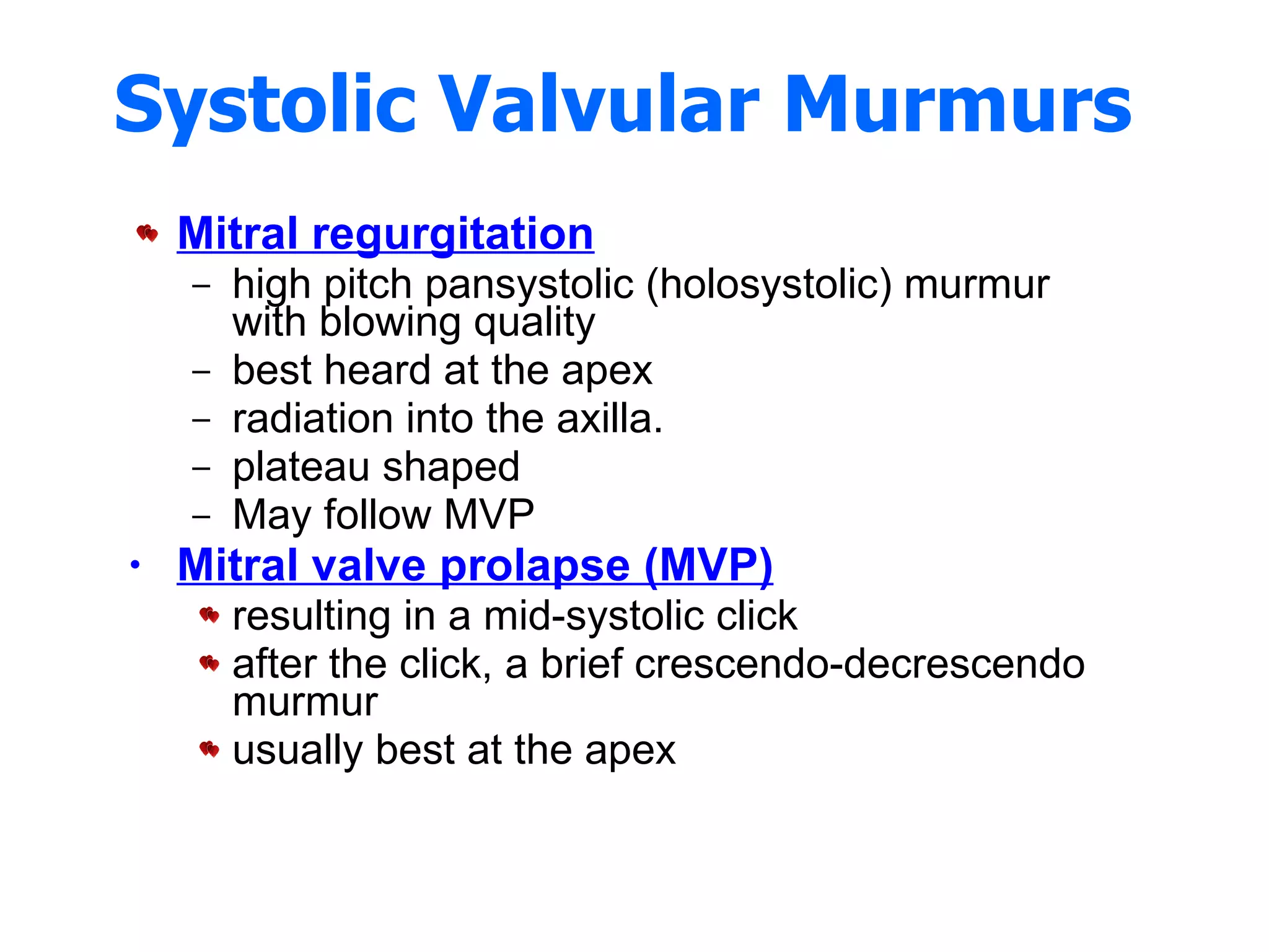 Heart Sounds And Murmurs | PPT