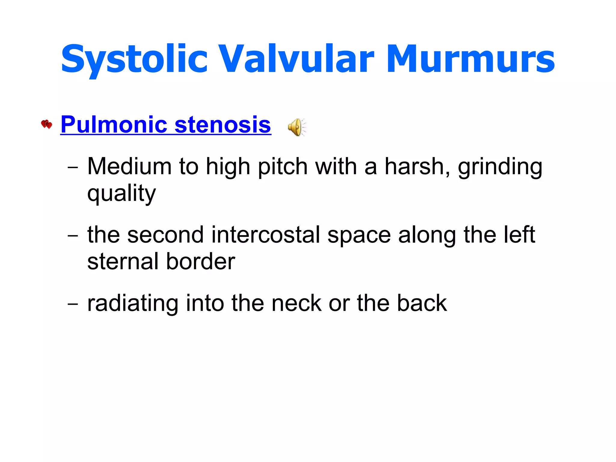 Heart Sounds And Murmurs | PPT