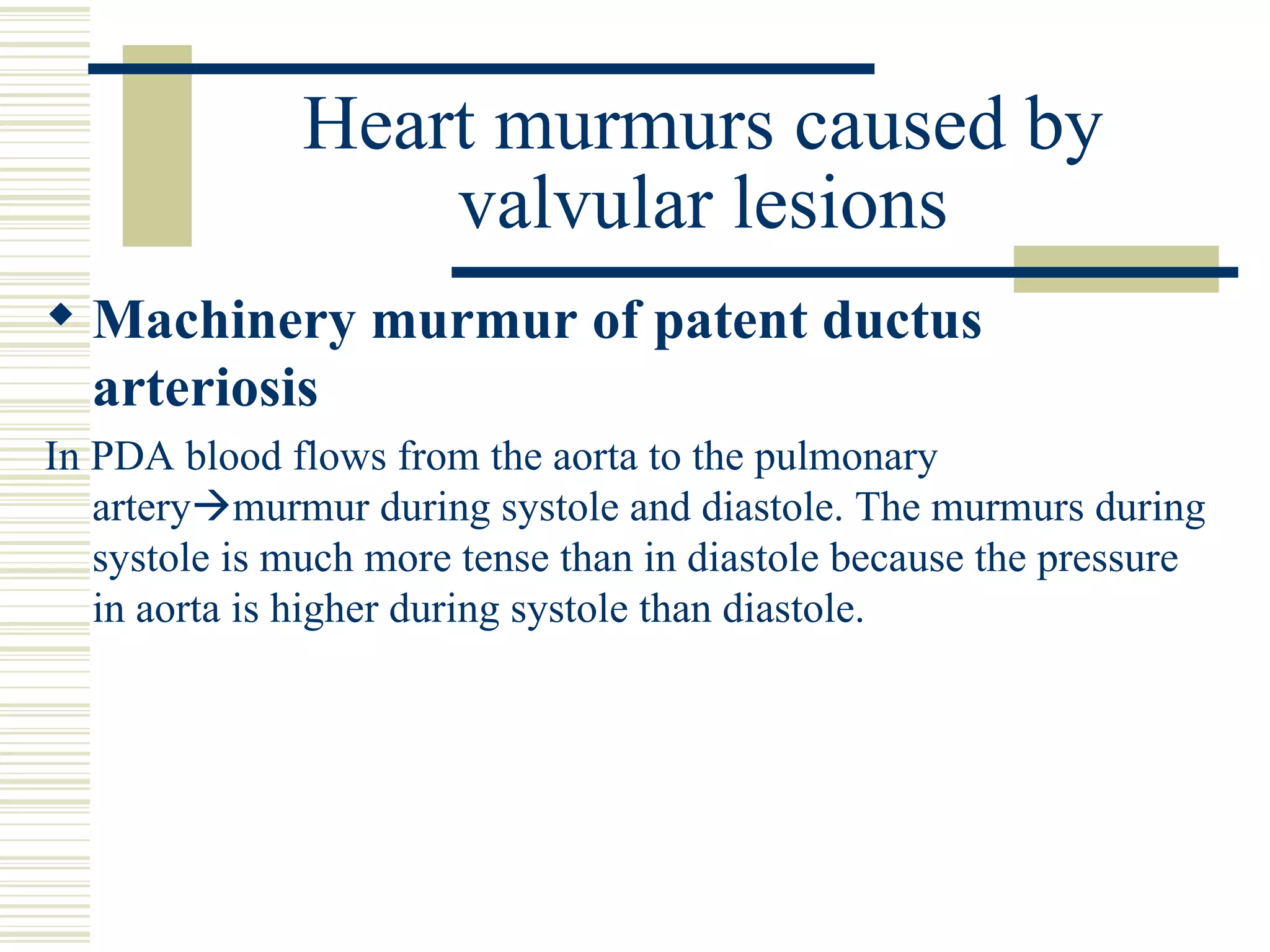 Heart sounds and murmurs | PPT