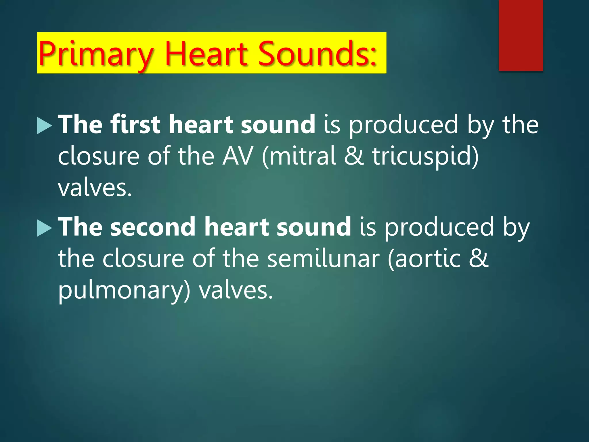 Heart Sounds And Pulse, Abnormalities; Physiology Y2B2.pptx