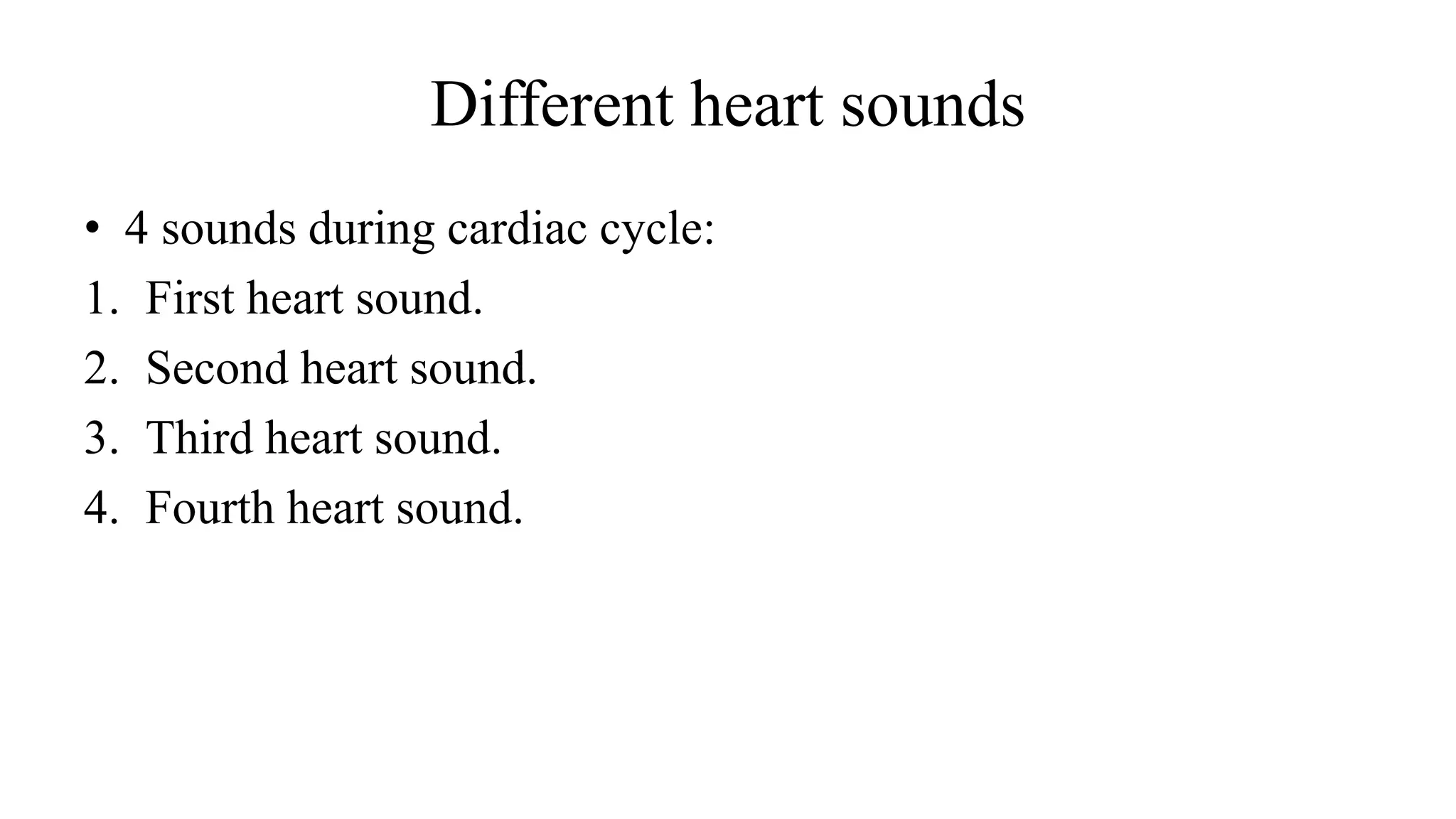 Heart sounds | PPTX